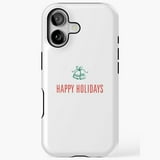Simple Bells Ring Happy Holidays Cheer Art iPhone 17 11 12 13 14 15 16 ...