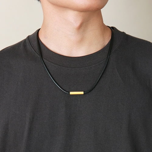 Simple Black Rope Chain Necklaces For Men Women, Anti Aller - Walmart.com