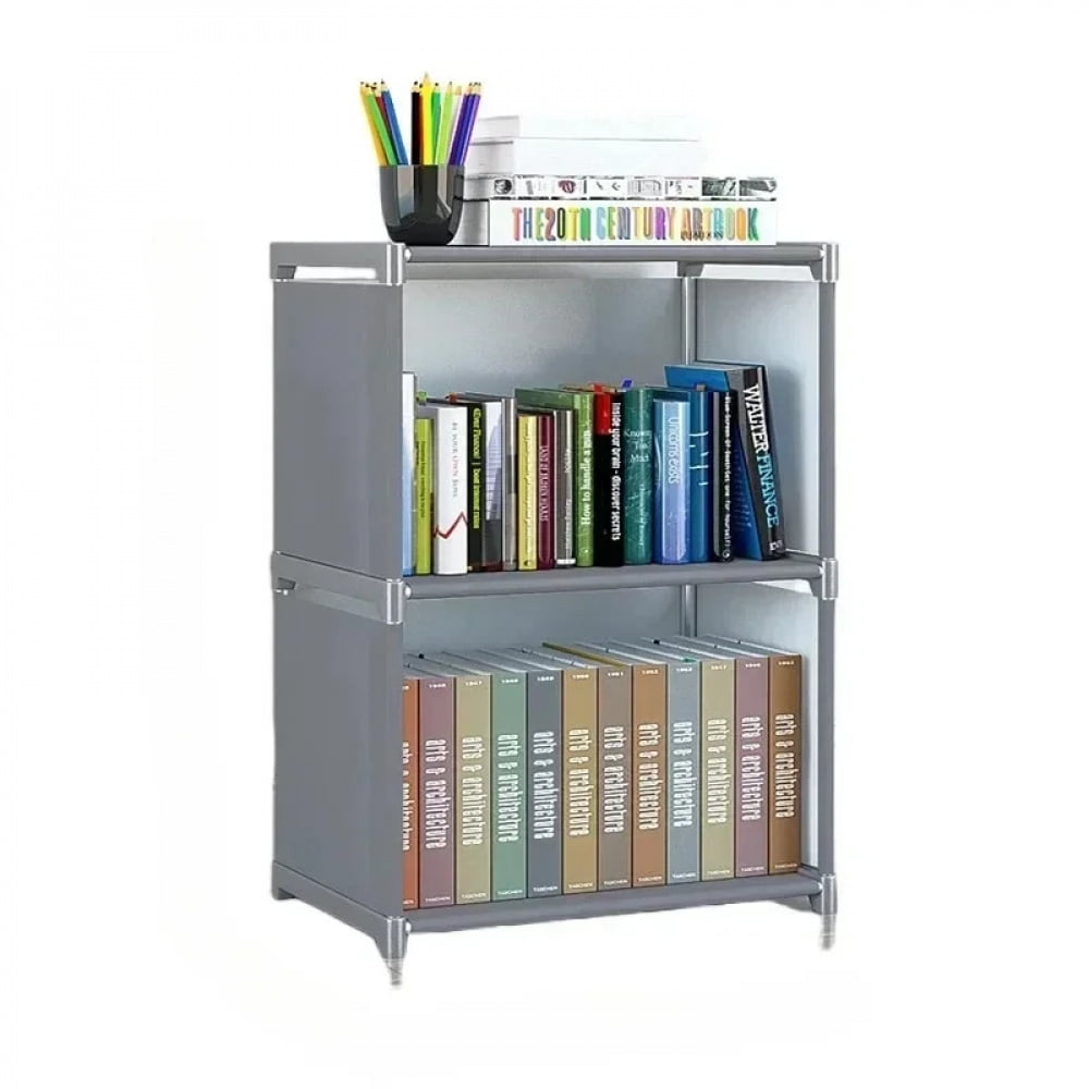 Simple Bookshelf Multi Layer Easy Assembly Diy Wardrobe Bookshelf ...