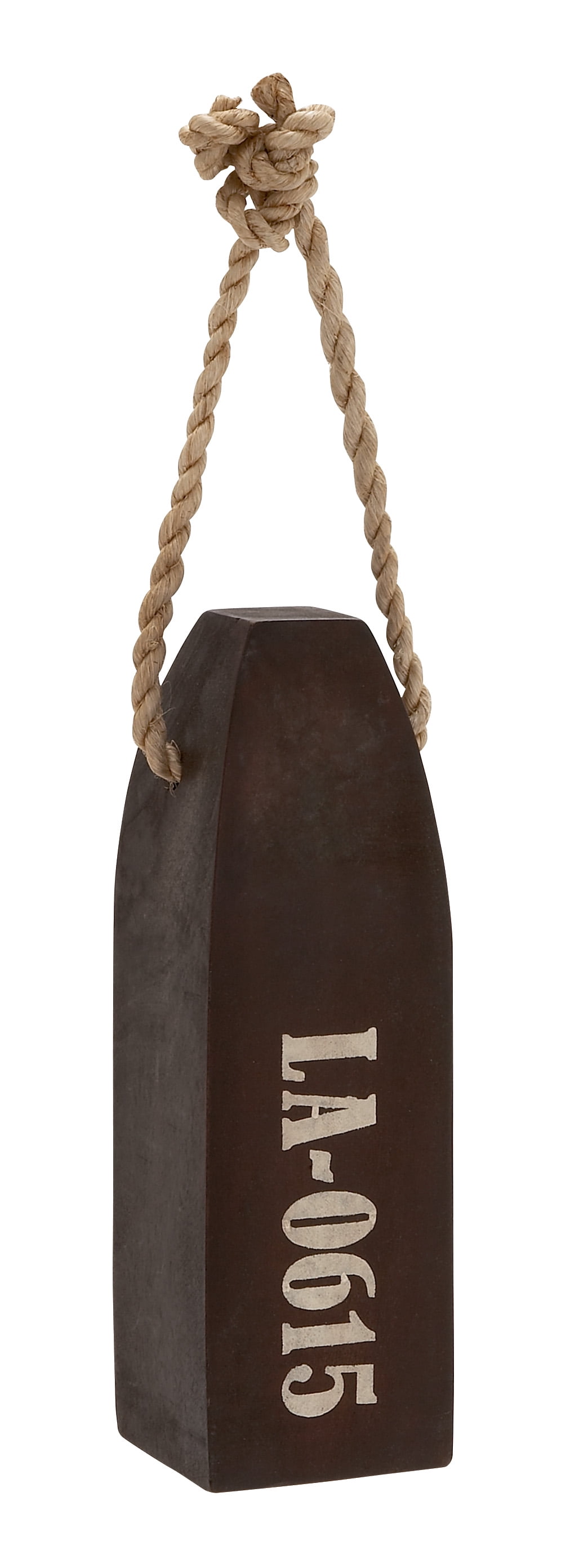 Simple But Lifelike Wood Bouy With Rope - Walmart.com