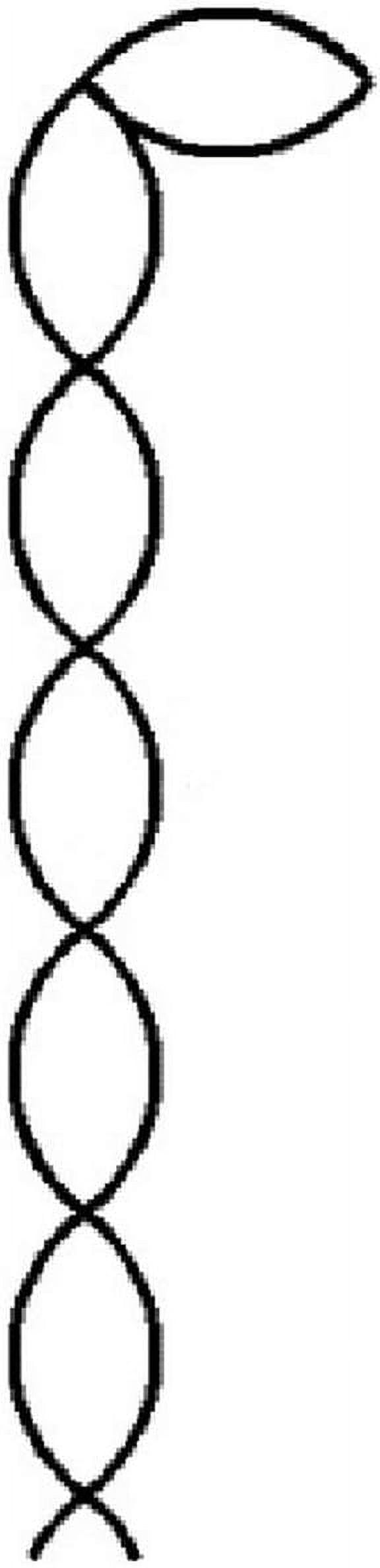 Simple Cable Border with Corner Quilting Stencil - NS86Q - Walmart.com