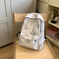 Simple Cartoon Butterfly Backpack Large Capacity Lightweight Travel ...