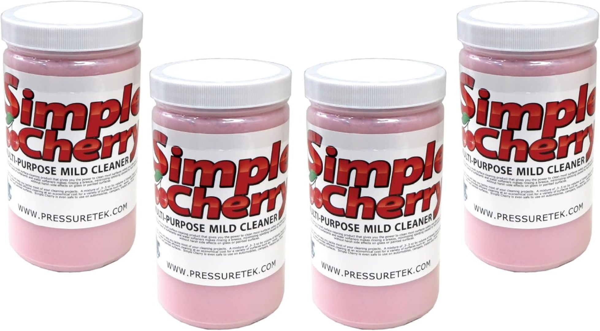 Simple Cherry: Multi-Surface House Wash Cleaner for Vinyl, Aluminum, and Wood (4) - Walmart.com