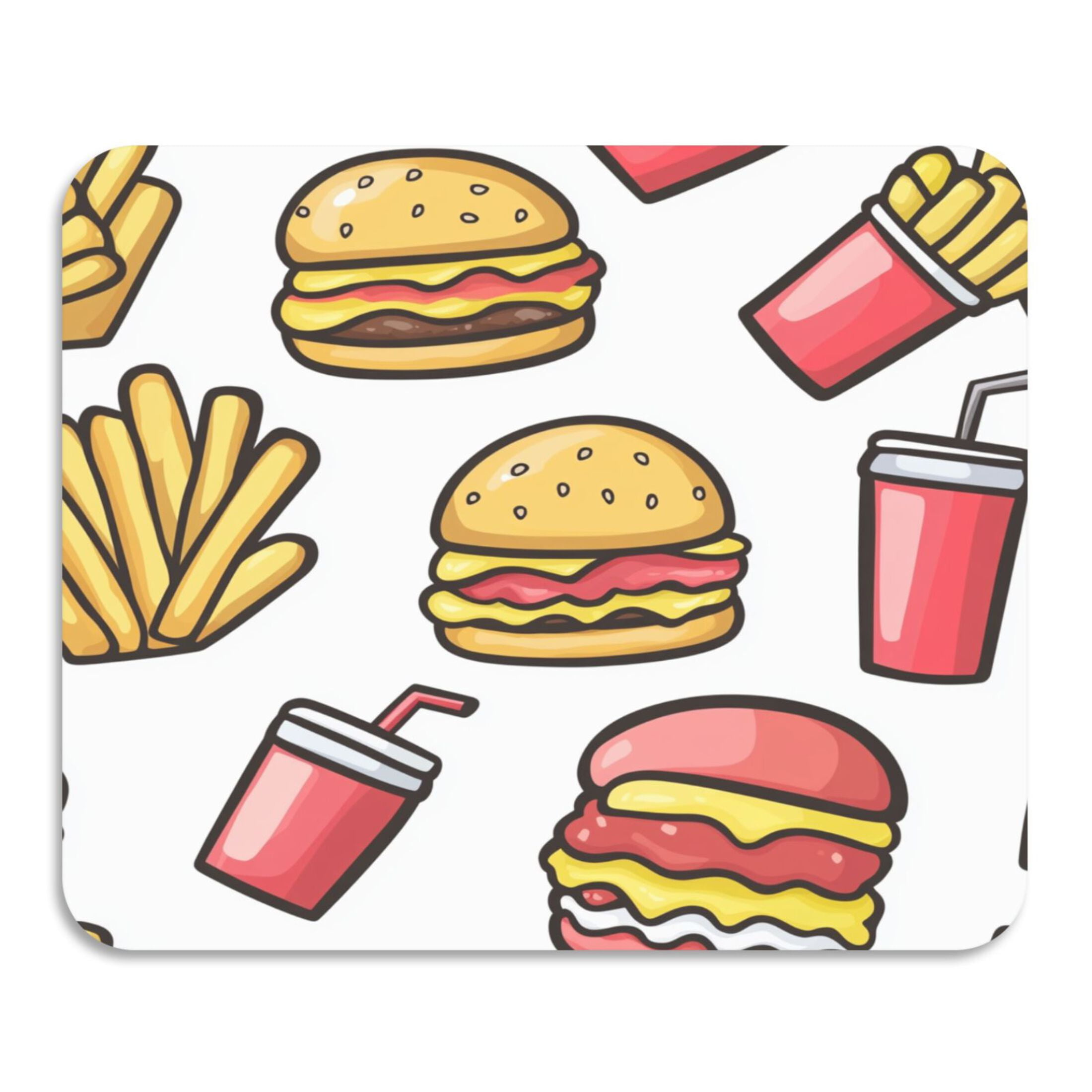Simple Children's Drawings Food Diatomaceous Earth Water Absorbent Mat ...