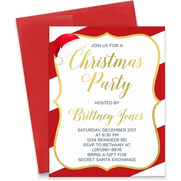 Corporate Holiday Party Invitation