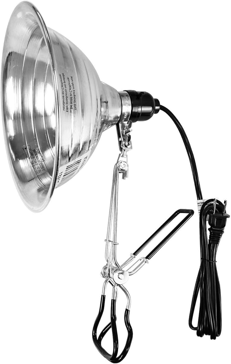 Simple Clamp Lamp Light 8.5 Inch Adjustable Aluminum Reflector, Suit ...