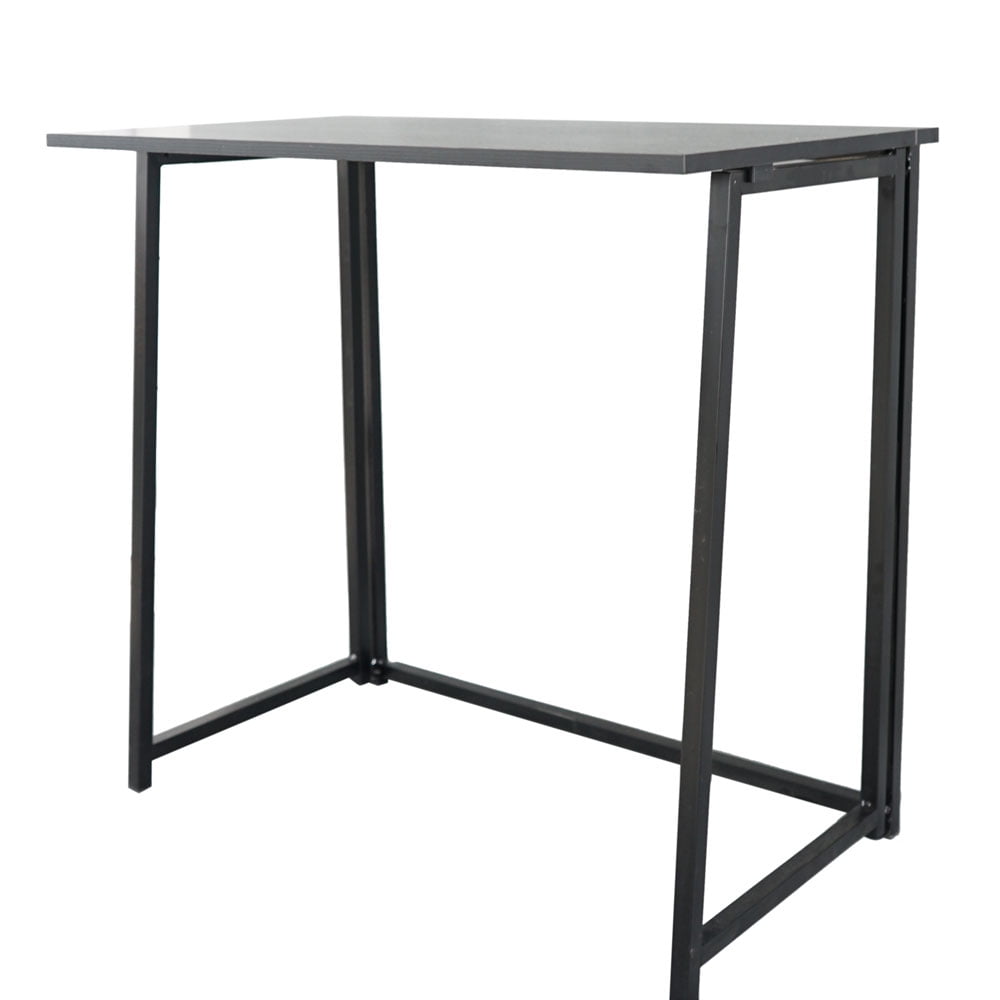 Simple Collapsible Computer Desk Black - Walmart.com
