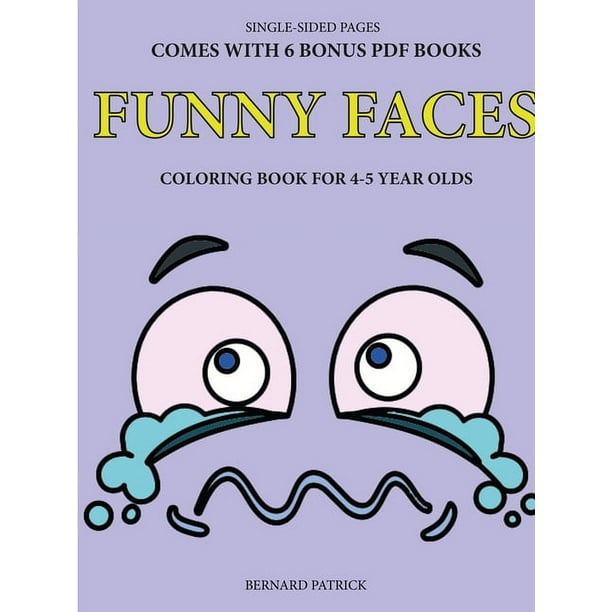 funny faces coloring book