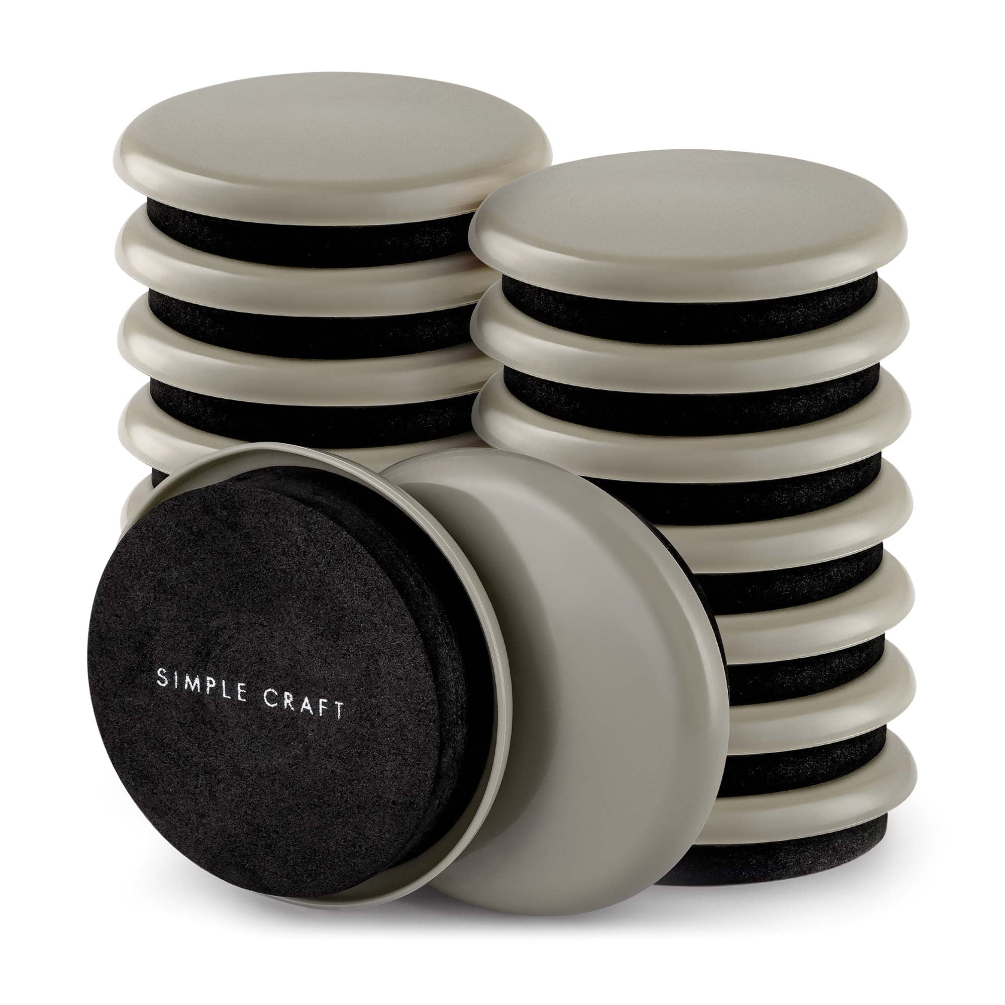 Simple Craft 16 Piece Felt Furniture Sliders - Walmart.com