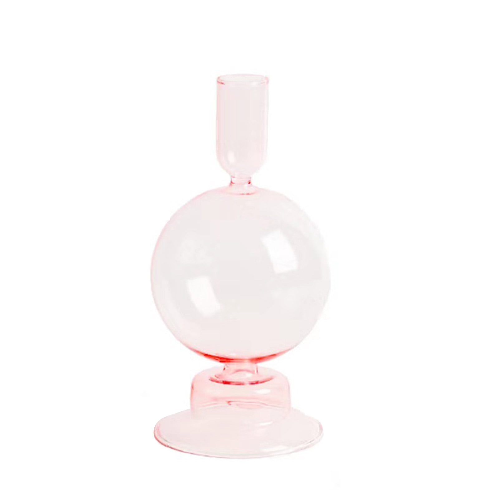 Simple Creative Glass Vase Candlestick Waves Bubbles Stacking ...