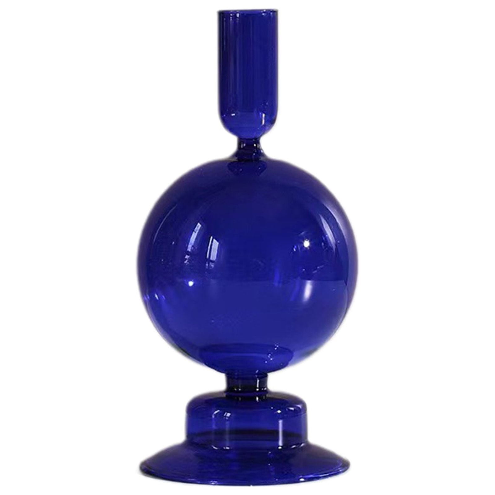 Simple Creative Glass Vase Candlestick Waves Bubbles Stacking ...