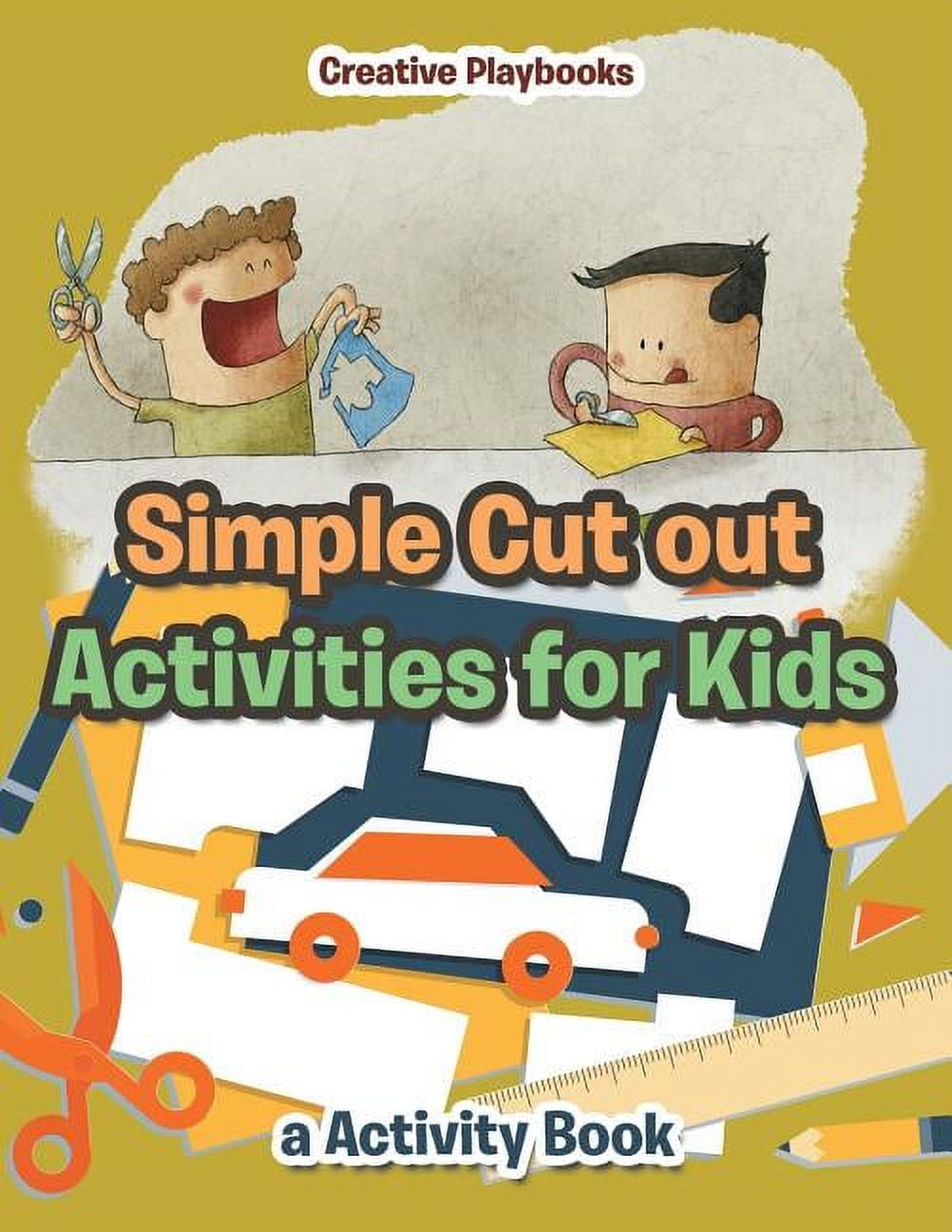 Simple Cut out Activities for Kids, a Activity Book, (Paperback ...