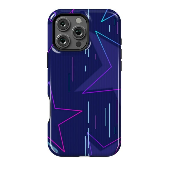 Simple Cute Celestial Star Pattern Illustration iPhone Case 17 16 15 14 ...