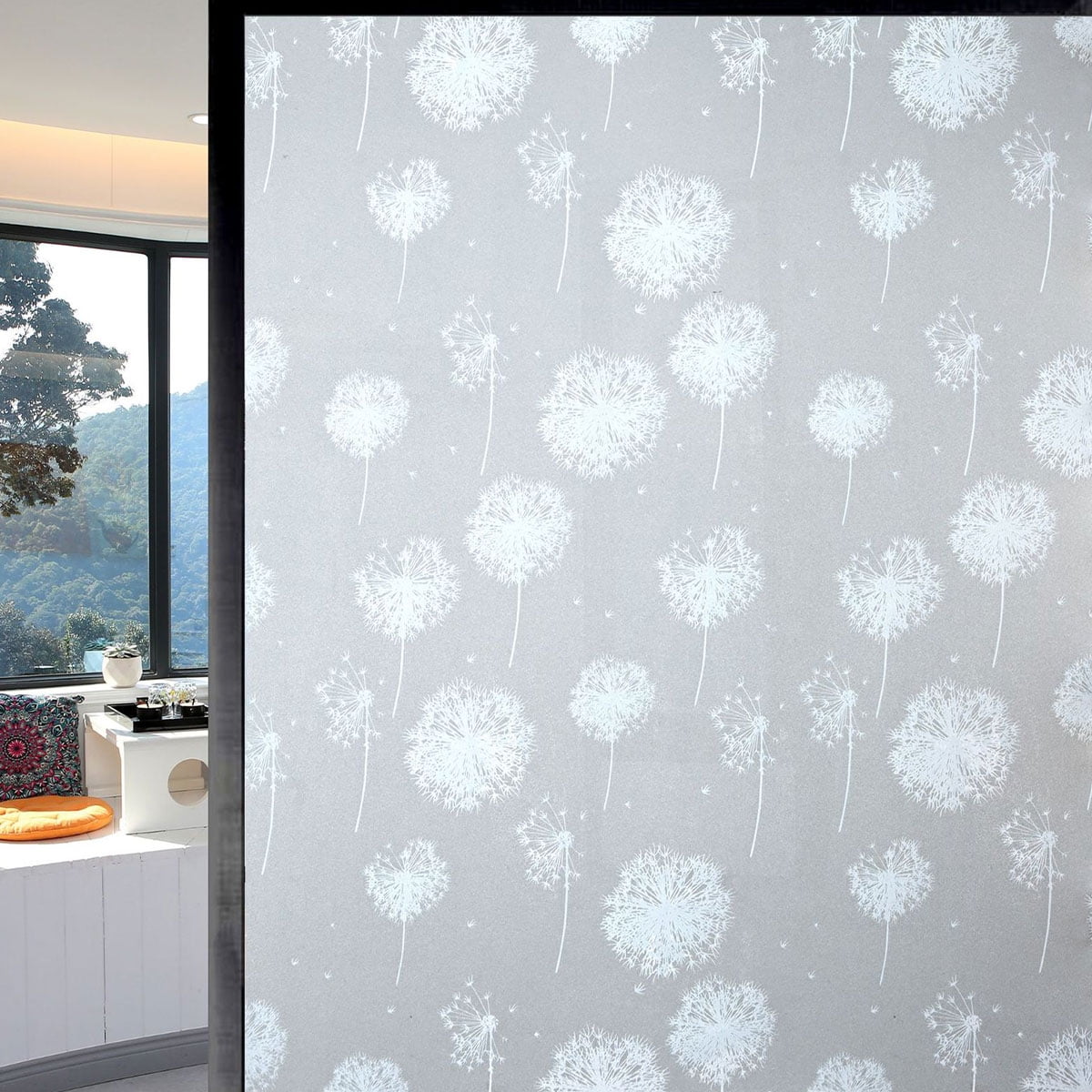 Simple Decoration Self-Adhesive Frosted Stickers Translucent Adhesive ...