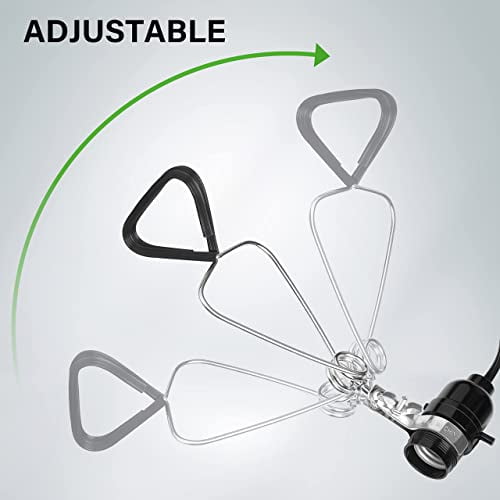 Simple Deluxe 1-Pack 18/2-Gauge Brooder and Heat Clamp Lamp with ...