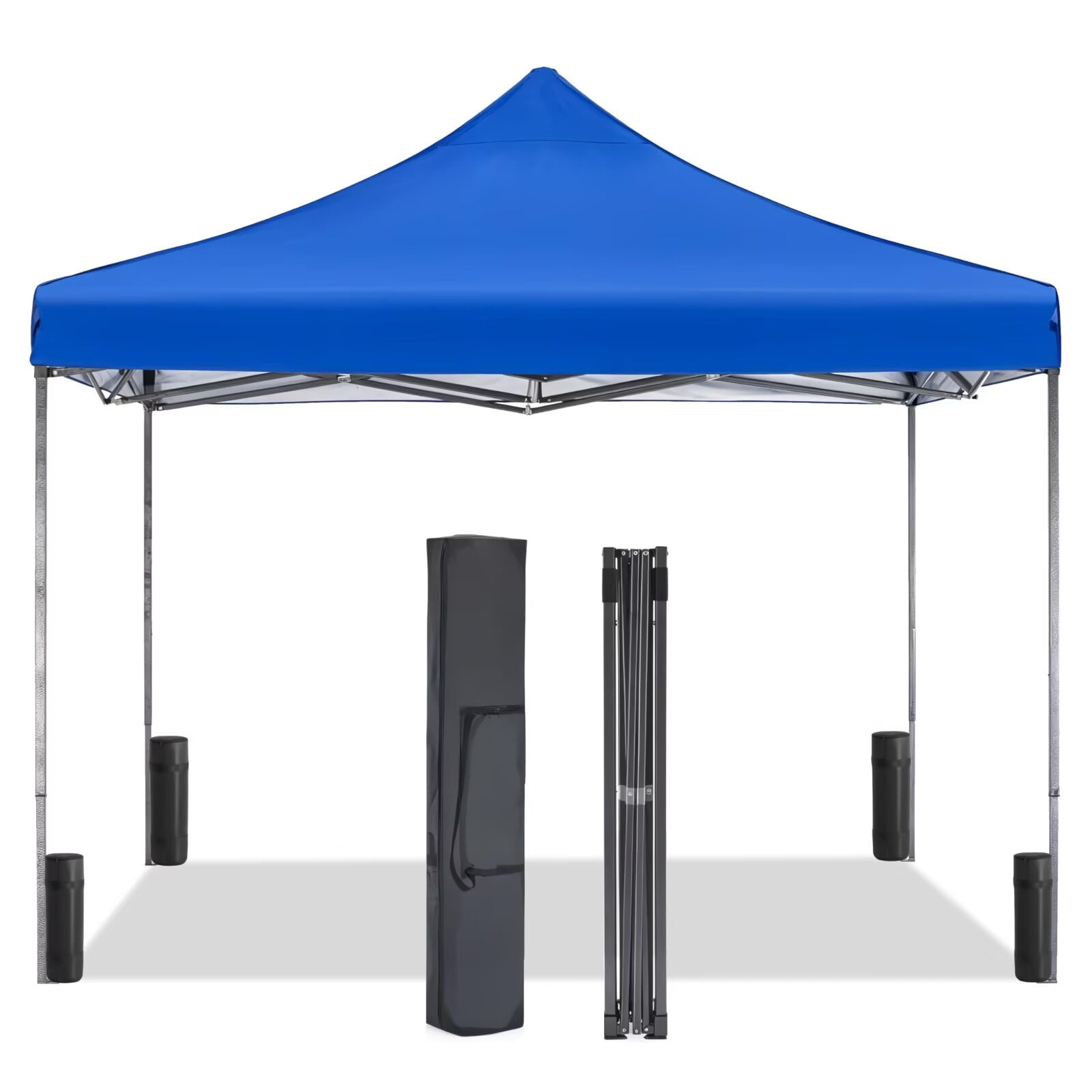 Simple Deluxe 10x10ft Pop Up Canopy Tent, Beach Tent Outdoor Shade ...