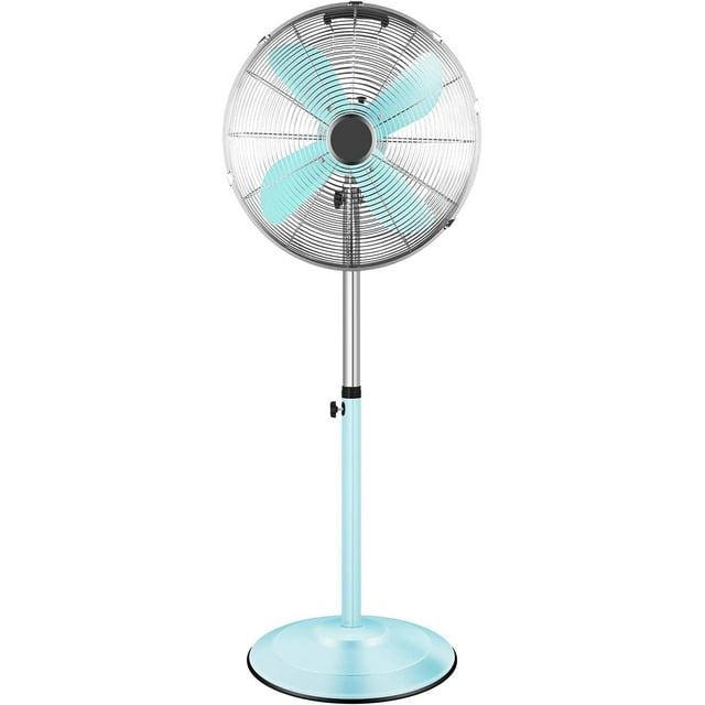 Simple Deluxe 16 Inch High Velocity Stand Fan, Adjustable Heights, 75 ...