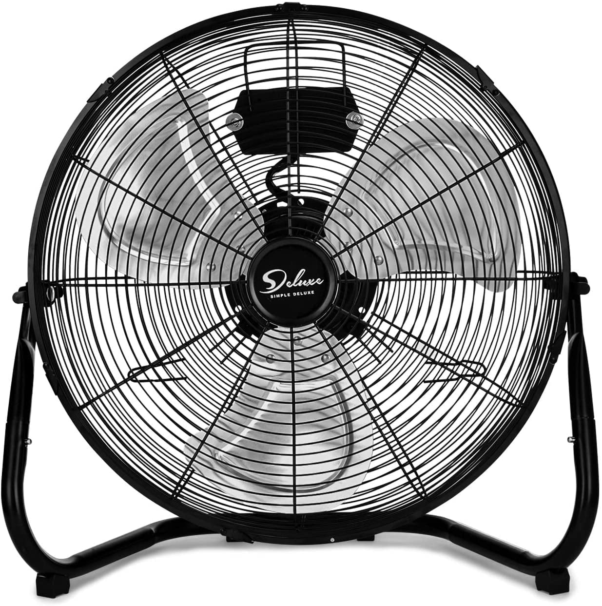 Simple Deluxe 18 inch 3-Speed High Velocity Industrial Floor Fans with ...