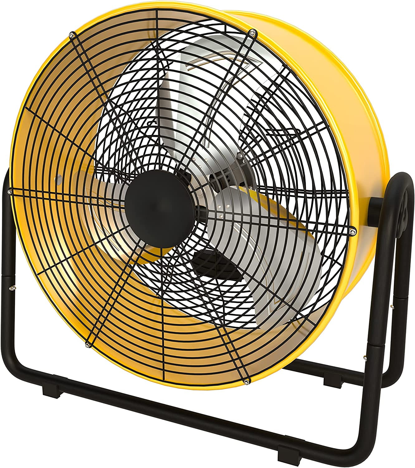 Simple Deluxe 20 Inch Heavy Duty Metal Industrial Drum Fan, 3 Speed ...
