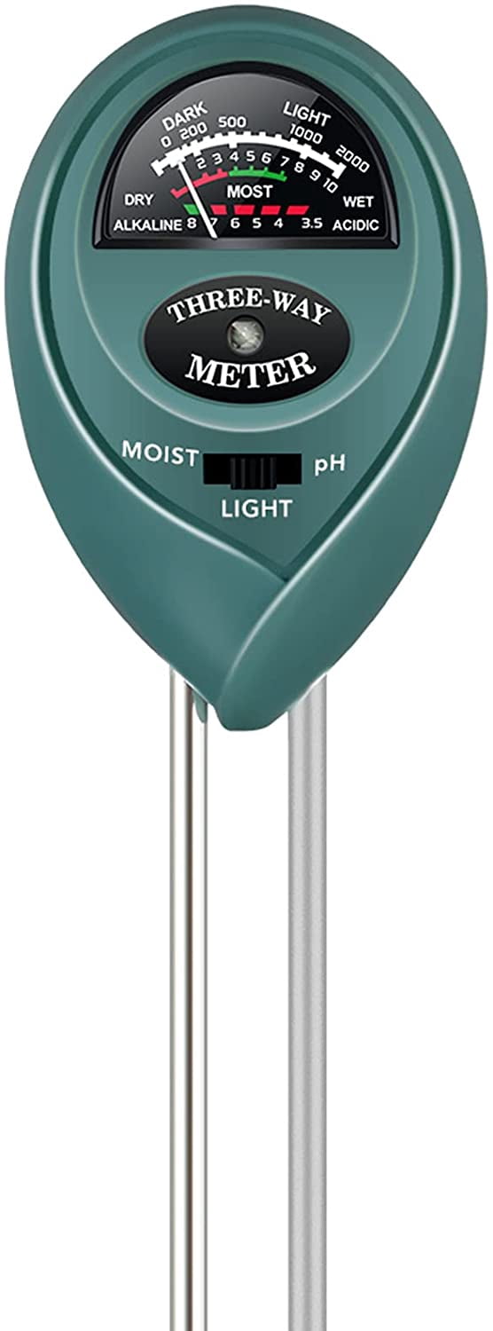 Simple Deluxe 3-in-1 Soil Moisture Meter Plant Water Tester Humidity ...