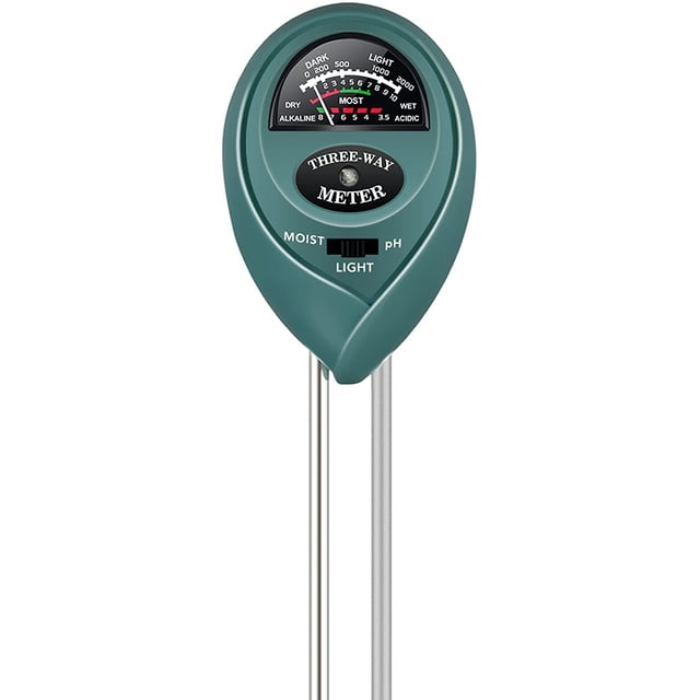 Simple Deluxe 3-in-1 Soil Moisture Meter Plant Water Tester Humidity ...