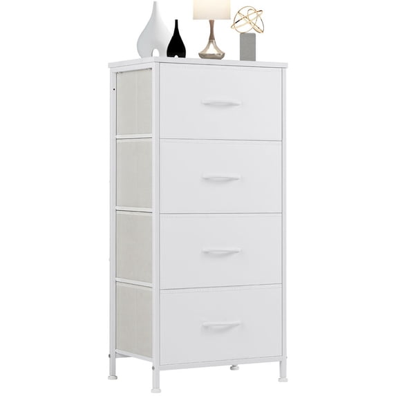Simple Deluxe 4 Drawer Dresser, Fabric Storage Tower Organizer with ...