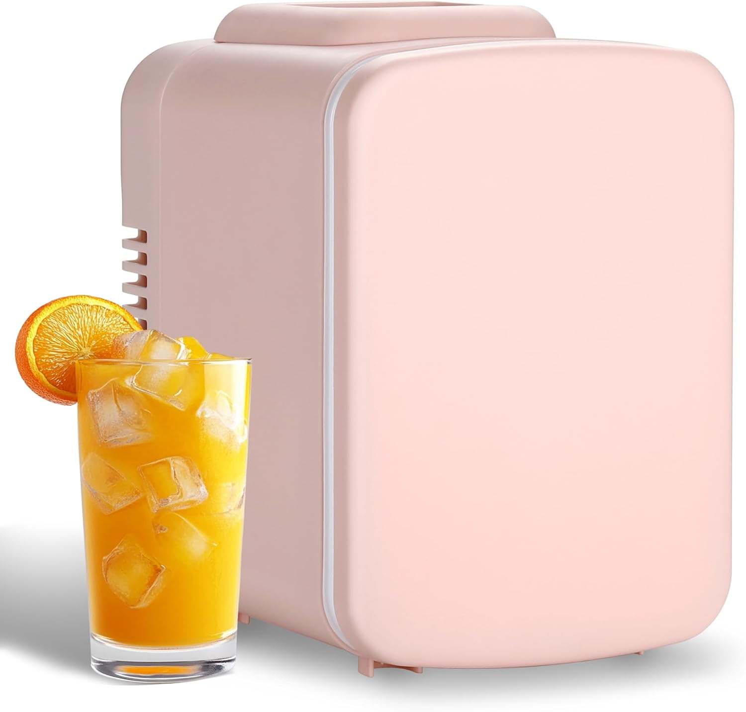 Simple Deluxe 4-Liter/6 Can Mini Fridge Portable Cooler & Warmer ...