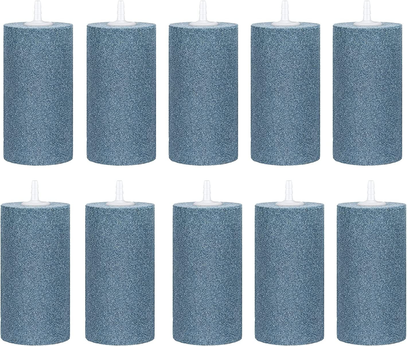 Simple Deluxe 4 Pack Large 2 inch Cylinder Air Stone Aerator Diffuser ...