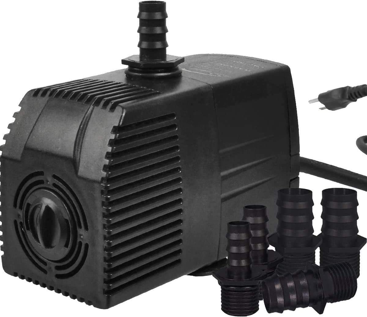 Simple Deluxe 400 GPH UL Listed Submersible Pump with 15' Cord, Water ...