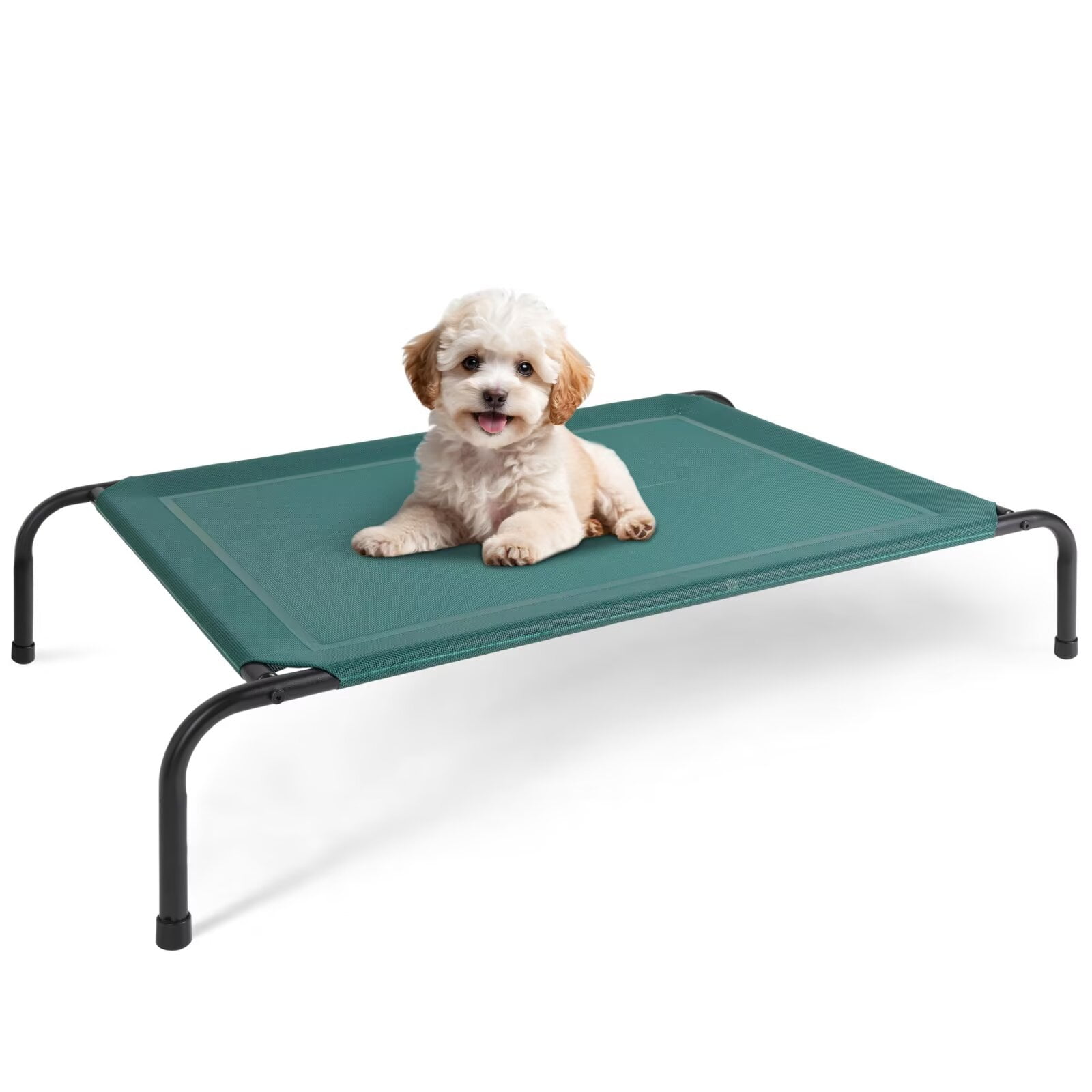 Simple Deluxe 42x25.2x8 Inch Cooling Elevated Dog Bed, Raised Portable ...