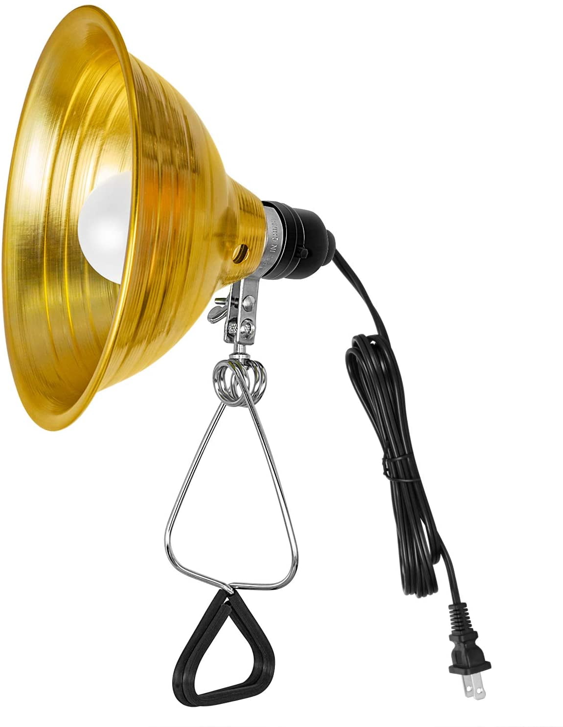 Simple Deluxe 60W Clamp Lamp Light with 2700K LED Bulb 5.5 inch ...