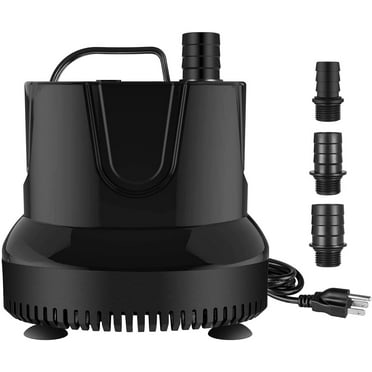 Simple Deluxe 210GPH Submersible Pump (800L/H, 8W), 3.3ft High Lift ...
