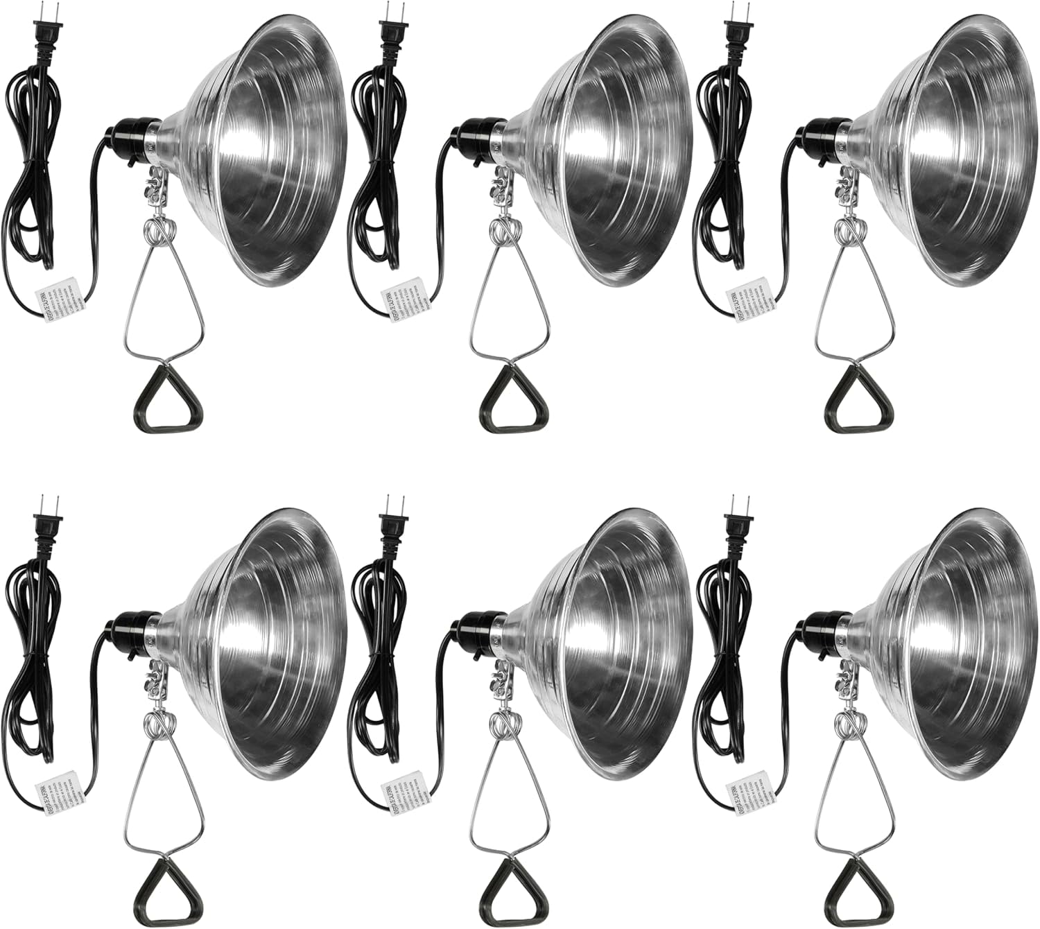 Simple Deluxe Clamp Lamp Light with 8.5 Inch Aluminum Reflector up to ...