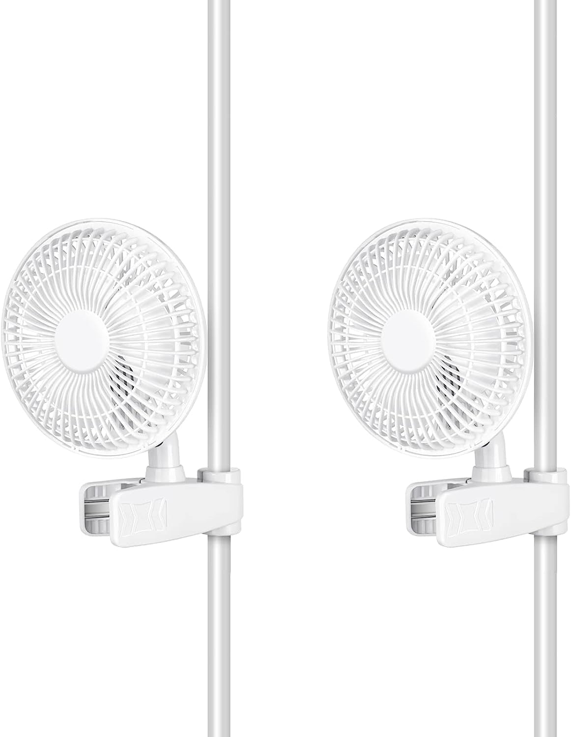 Simple Deluxe Clip Fan Light Weight, Manually Adjustable 90° Angles ...