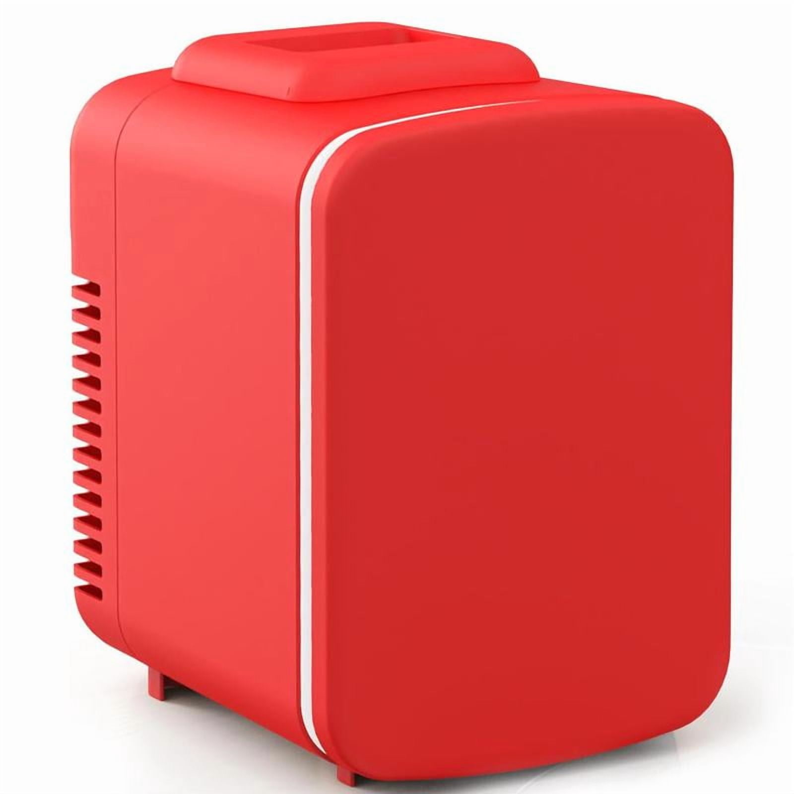 Simple Deluxe Mini Fridge, 4L/6 Can Portable Cooler & Warmer Freon-Free ...