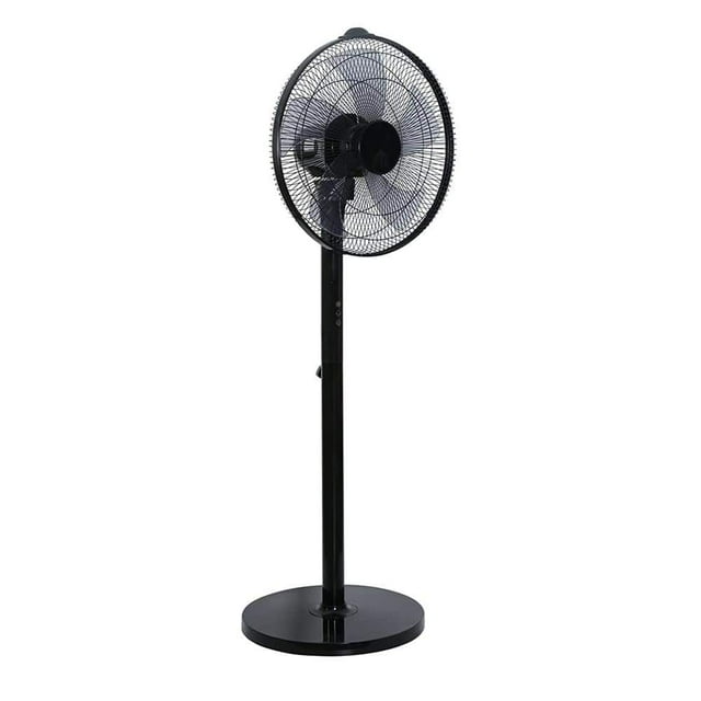 Simple Deluxe Oscillating 14 .5 in. Adjustable 12-Speeds Pedestal Stand ...