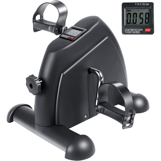 Simple Deluxe Pedal Exercise Bike, Under Desk Bike Pedal Exerciser ...