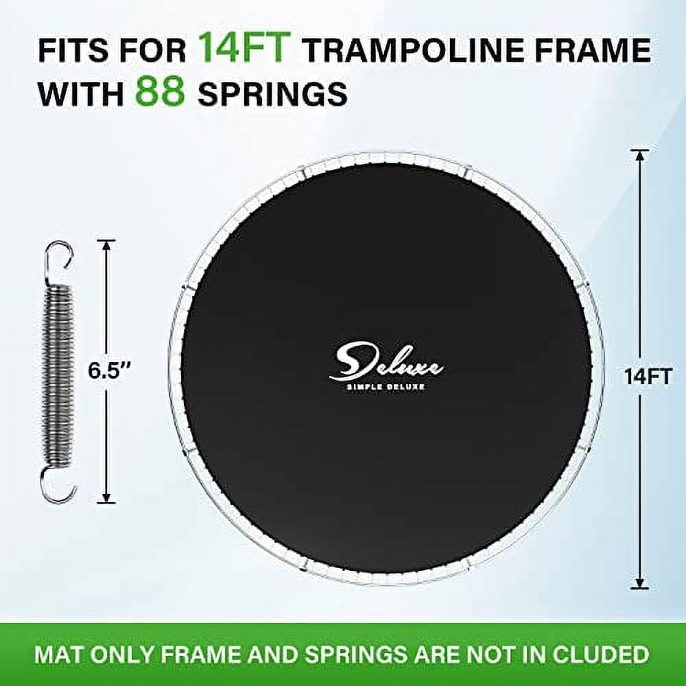Simple Deluxe Replacement Trampoline Mats, Round Trampoline Safety Pads ...