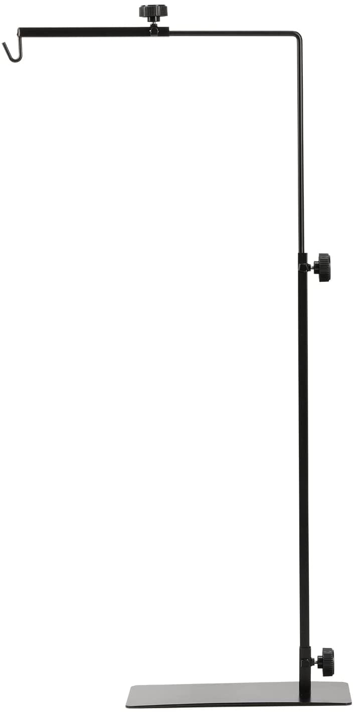 Simple Deluxe Reptile Adjustable Lamp Stand Metal Floor Light Holder ...