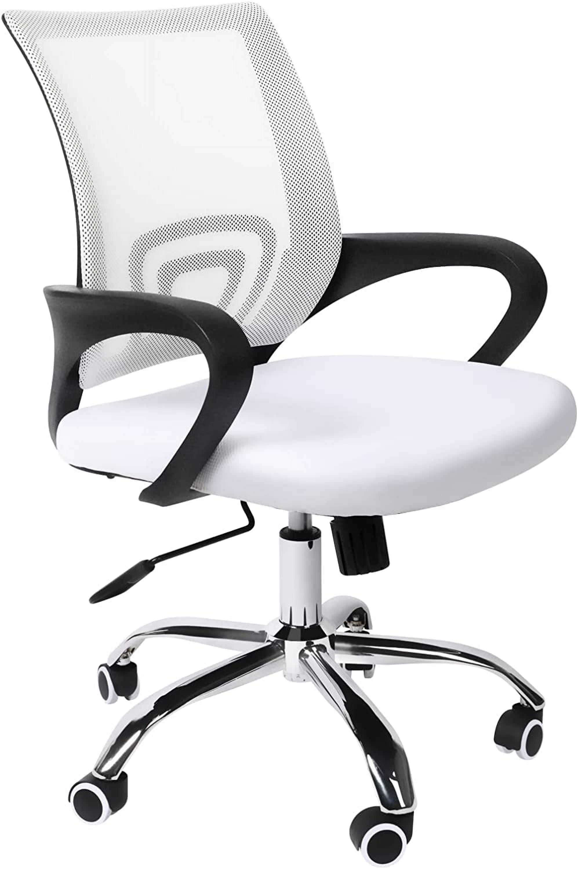 Simple Deluxe Task Ergonomic Mesh Computer Wheels And Arms And Lumbar ...