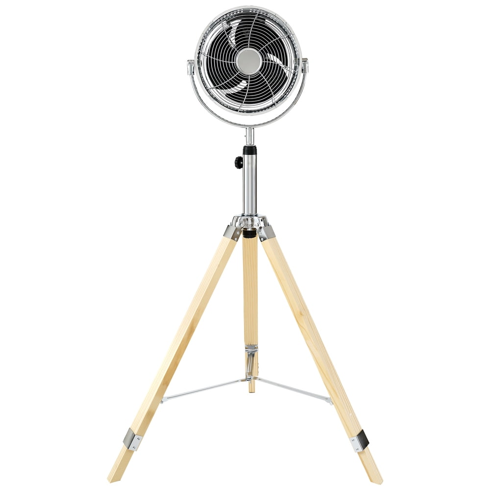 Simple Deluxe Tripod Pedestal Fan, 3 Speed Adjustment, Multiple Wide ...