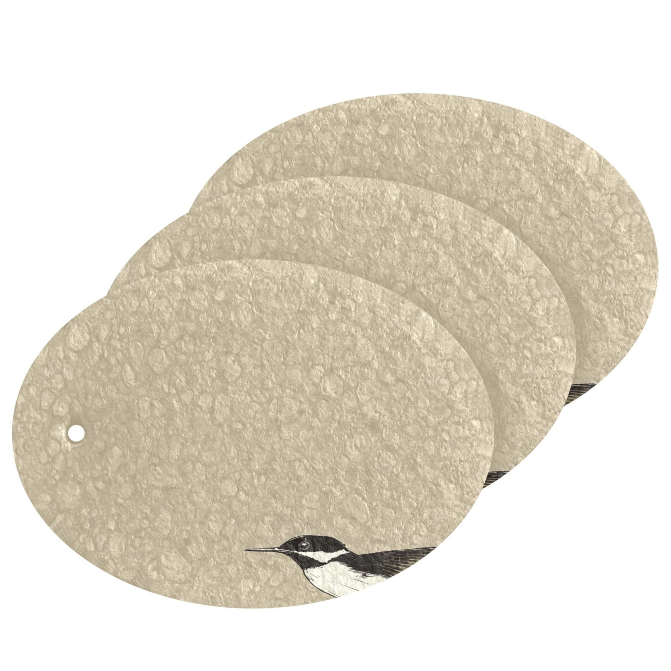 Simple Design Bird 3 Pack Wood Pulp Dishwashing Sponges, Highly ...