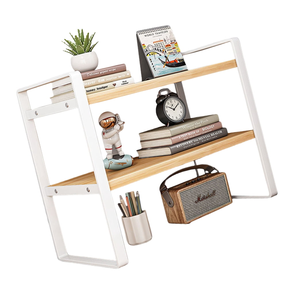 Simple Design Desktop Organizers Book and Stationery Rack For Home Or ...