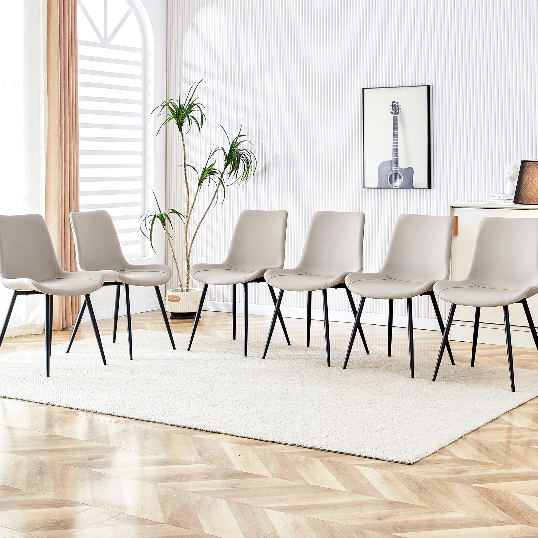 Simple Design Faux Leather Chair+Easy Installation”-“Bedroom/Office ...