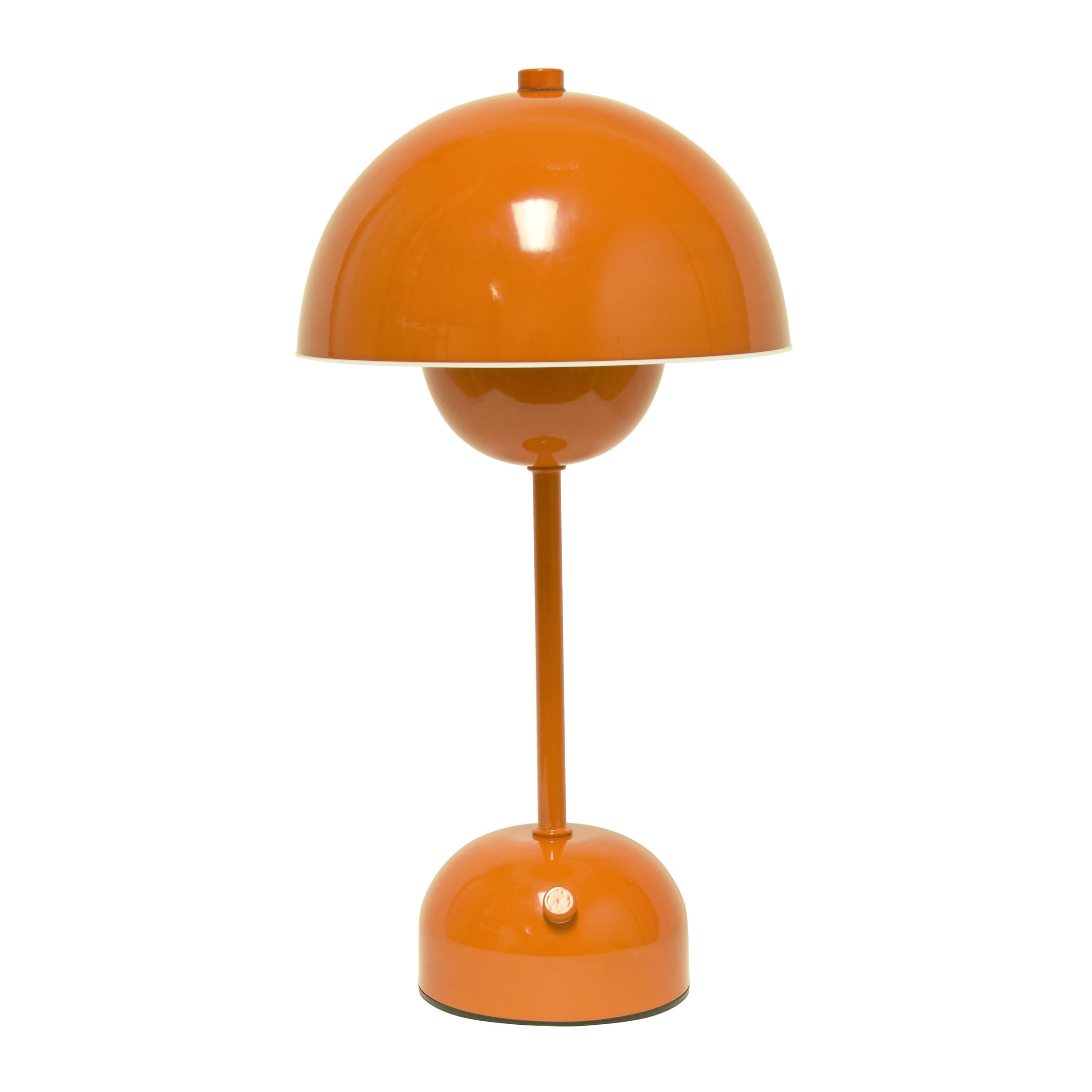 Simple Designs 11.8" Mushroom Magic Dimming LED Touch Stick Lamp ...