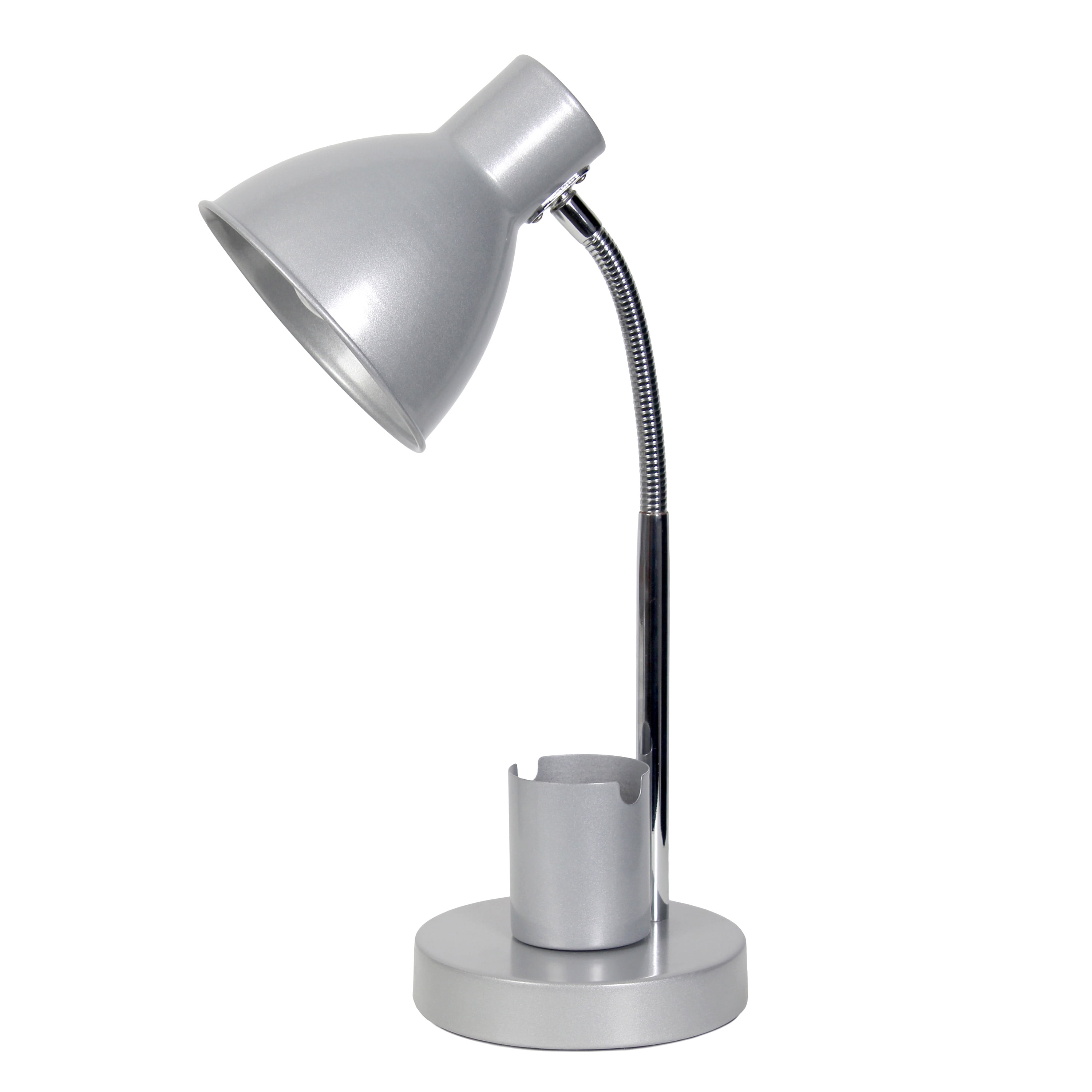 Simple Designs 17.13" Metal And Modern Abstract Table Lamp With Drum ...
