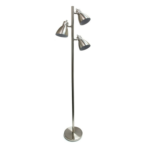 "Designs 64"" Decorative 3-Light Tree Floor Lamp with Multiple Heads ...