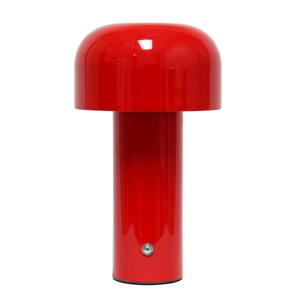 Simple Designs 8.26" Mushroom Magic Mini Dome Dimming LED Touch Lamp ...