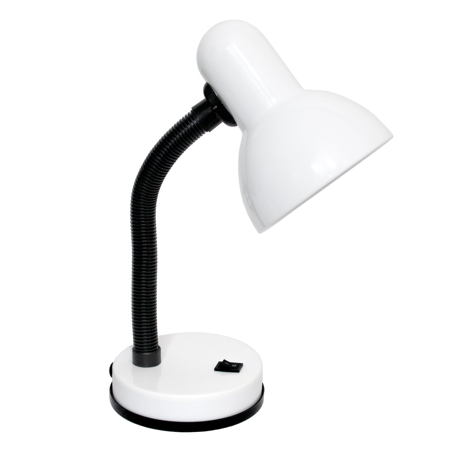Simple Designs Basic Metal Desk Lamp 12 Pack Set - White - 12 Pack ...