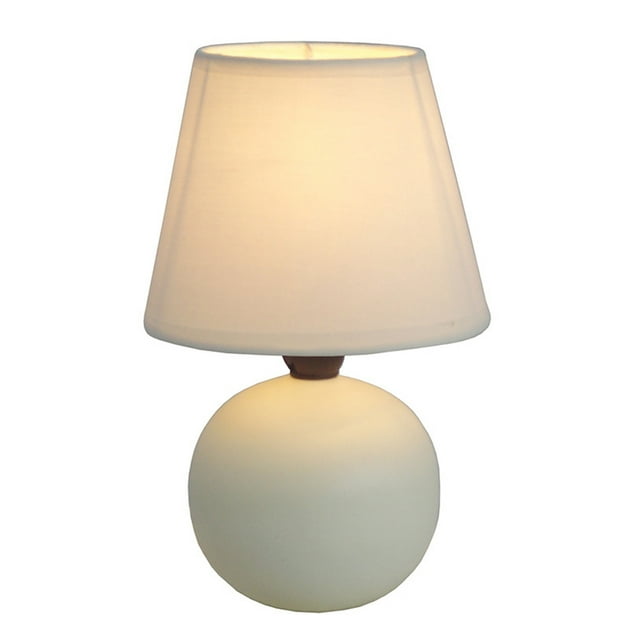 Simple Designs Ceramic Globe Table Lamp - Walmart.com